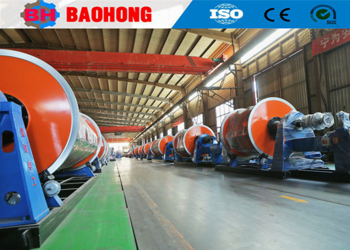 JLK 630 Rigid Frame Stranding Machine 440 V Wire Cable Strander 202 R/Min