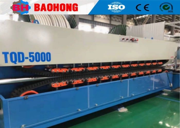 Belt Type Cable Capstan / Pulling Machine Stranding Cabling Extruder