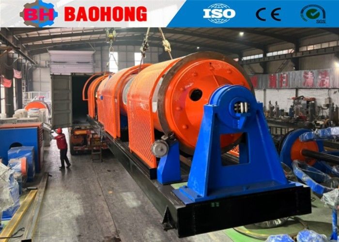 1250 Mm Tubular Type Stranding Machine For Cable Industry