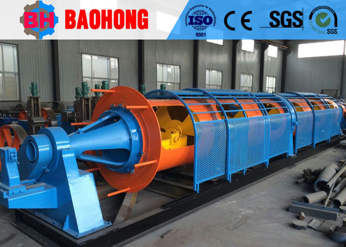7 Wires Tubular Type Stranding Machine With Function Of Back Twisting