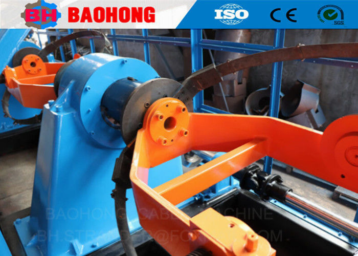 1400mm Capstan Skip type wire&cable Stranding Machine For Cable Making