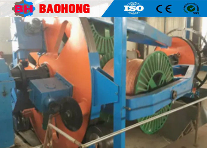 PLC Aluminum Wire Cable Laying Up Machine Cradle Type 800 mm Pitch