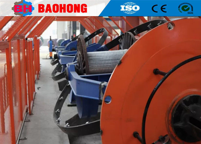 1+3 Skip Cable Laying Machine For 1250 1600 1800 Cable Drums 1+4 1+5