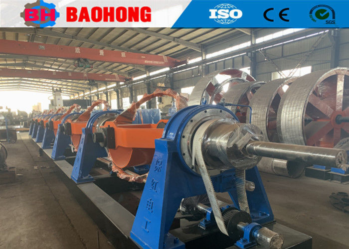 Combined Skip Type Stranding Machine For Twisting Cable Conductor