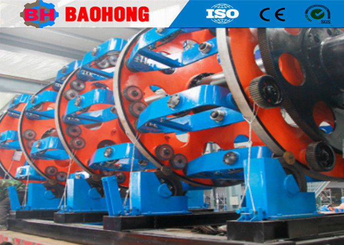 Planetary Type Steel Cable Armouring Machine With Back Twist Function