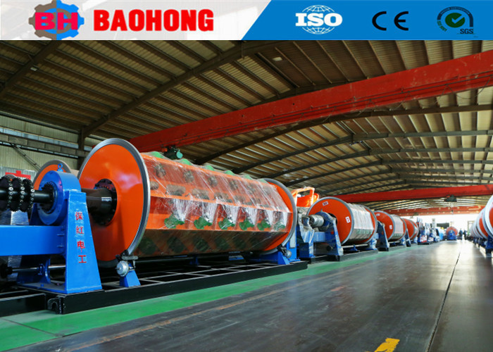 Surface Polishing Rigid Frame Stranding Machine 35mm Cable Strander Line