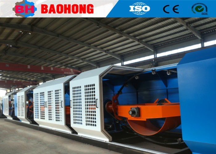 Rotating Bow Type Skip Strander Machine Wire Cable Making Equipment