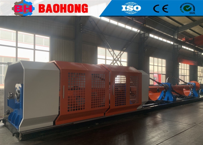 Wire And Cable Skip Type Stranding Machine With 1000 mm Central Height