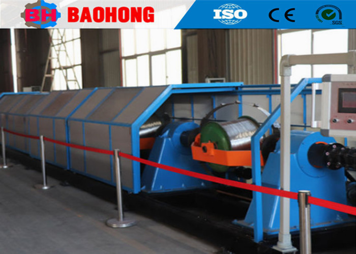 630 High Speed Skip Type Stranding Machine / Copper Wire Twisting Machine