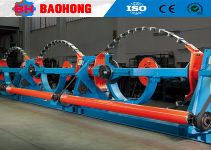 630 High Speed Skip Copper Wire Twisting Machine by independent AC motor