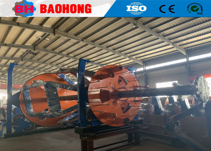 Electrical Cradle Type Copper Cable Making Machine Laying Up