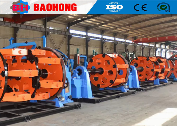 Copper Wire Planetary Type Stranding Machine With Stepless Pitch