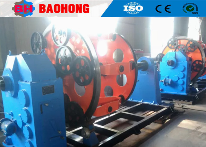 500mm Bobbin Steel Planetary Stranding Machine With Back Twist
