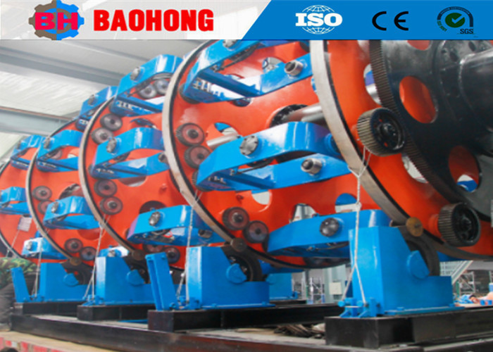 Planetary Type Steel Cable Armouring Machine With Back Twist Function