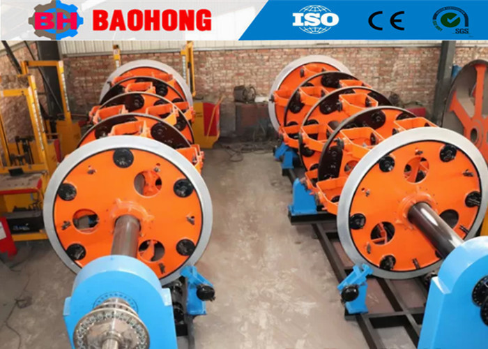 High Speed Cable Armouring Machine , Steel Automated Tape Laying Machine