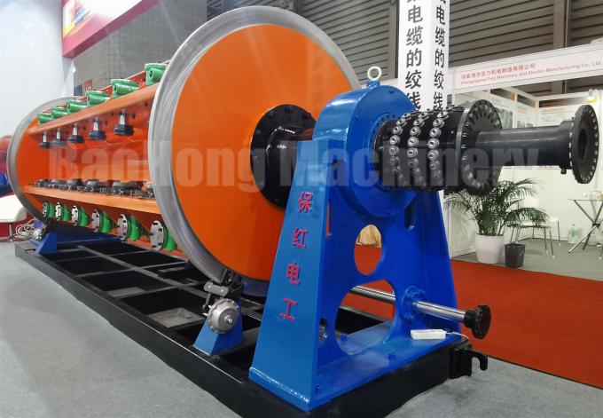 High Performance Rigid Stranding Machine Capstan 2000mm Automatic Wire ...