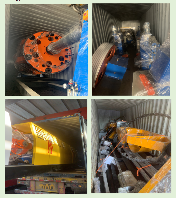 Steel Wire Rope Tubular Stranding Machine 7 Mm