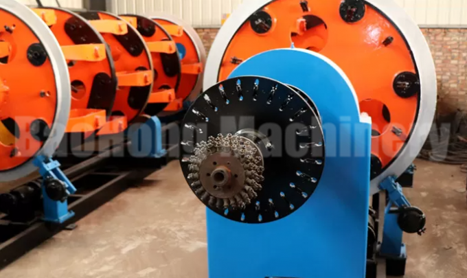 High Speed Cable Armouring Machine , Steel Automated Tape Laying Machine