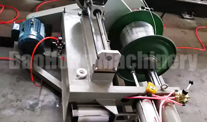 Automatic Wire Cable Spooling Machine For Electric Spark Detection