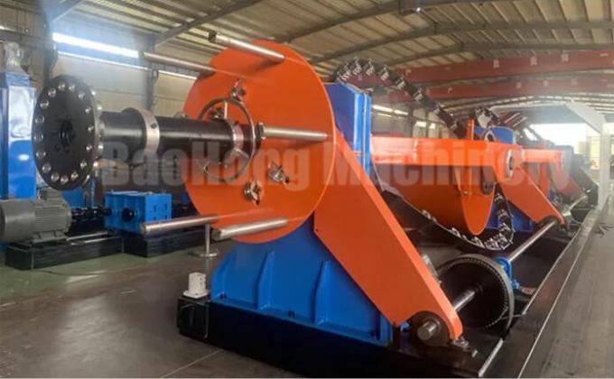 Rotating Bow Type Skip Stranding Machine Cable Making Equipment