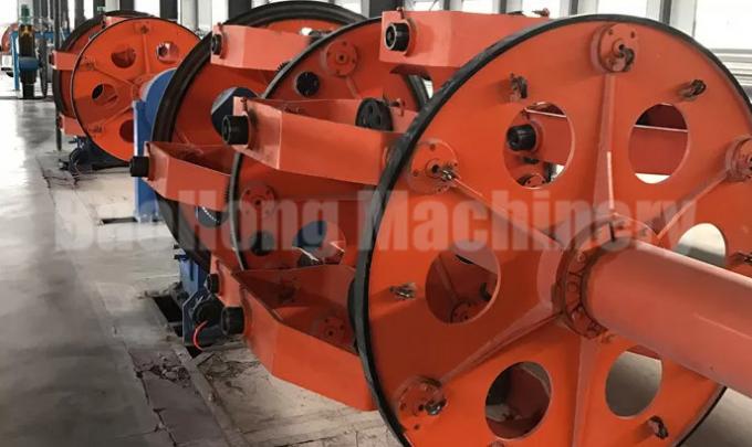 PN1250 / 1600 Bobbin Planetary Stranding Machine Cable Making Machine