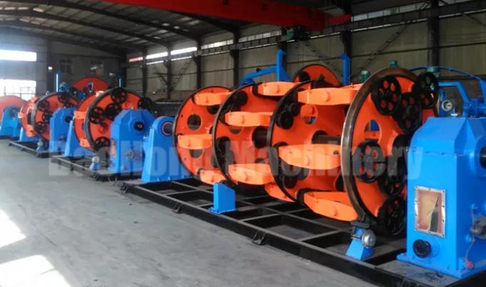 PN1250 / 1600 Bobbin Planetary Stranding Machine Cable Making Machine